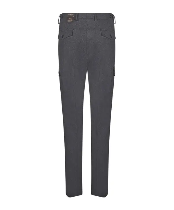 Incotex Flannel Cargo Trousers - Grey
