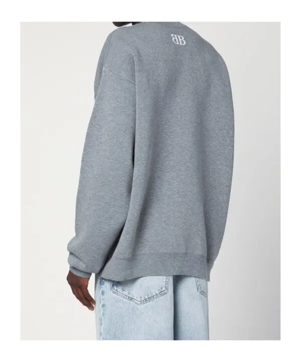 Balenciaga Bb Knitted Oversized Sweater