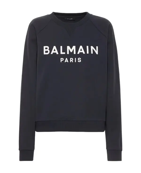 Balmain Paris Logo Crewneck Sweater