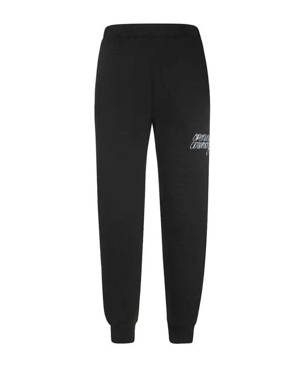 Opening Ceremony Logo Embroidered Slim Track Pants - Black
