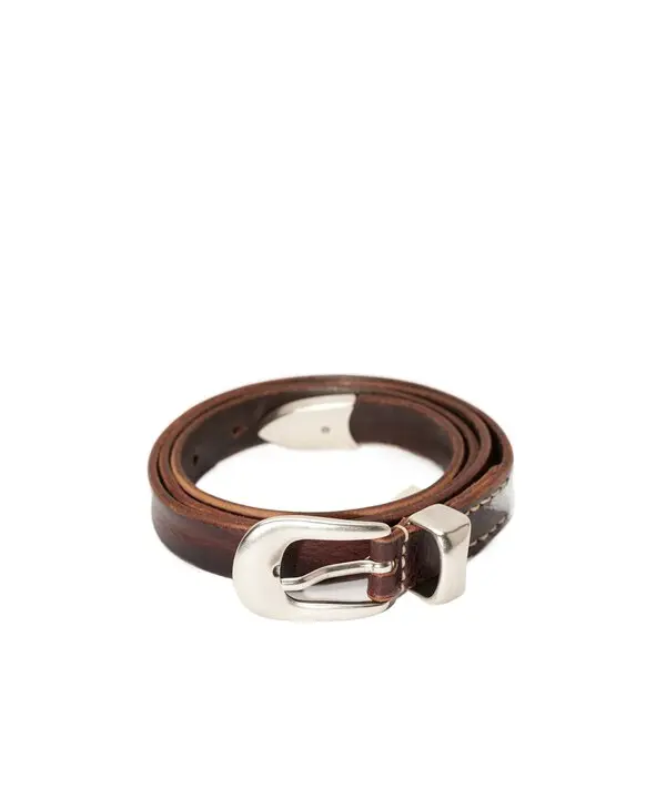 Our Legacy Buckle Belt - Brown