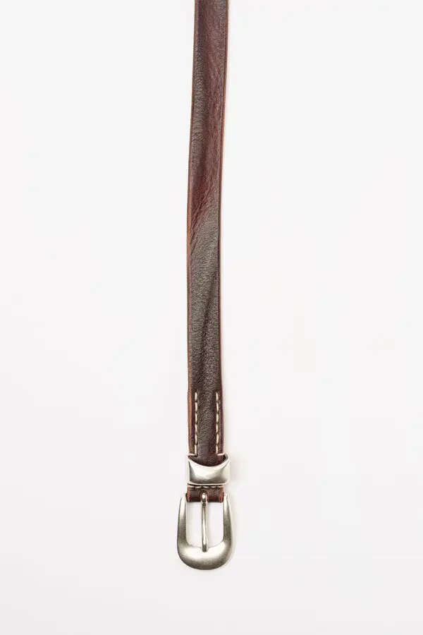 Our Legacy Buckle Belt - Brown
