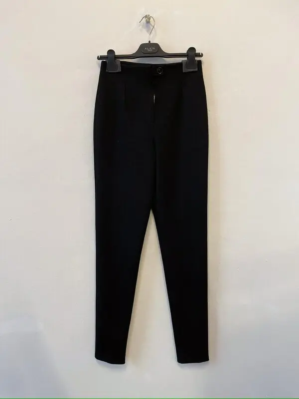 Alaïa Dart Detailed Twill-weave Leggings