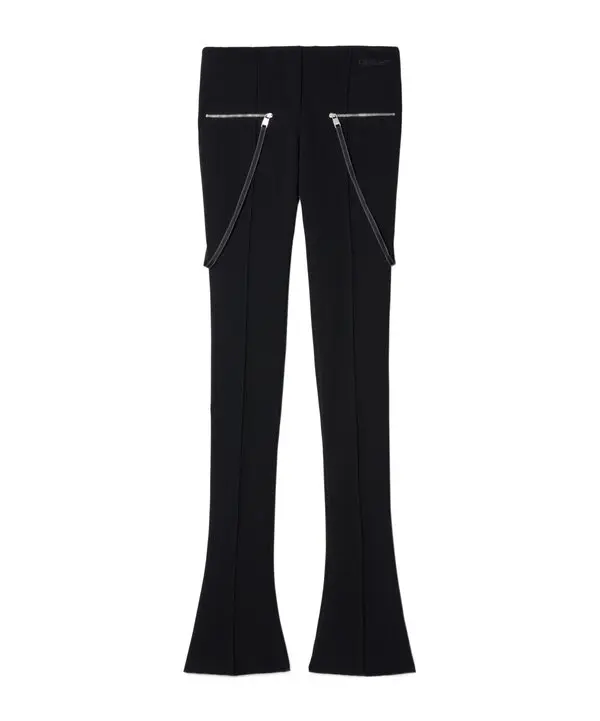 Off-White Britney Flared Trousers - Black