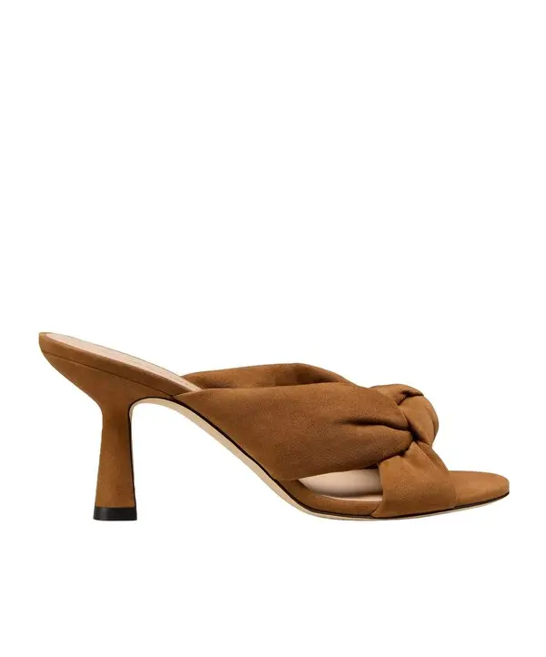 STUART WEITZMAN Soplaya Slide 75 High-heeled Sandals - Brown