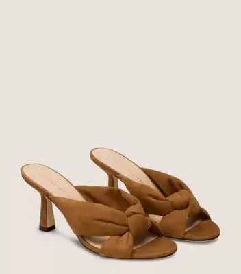 STUART WEITZMAN Soplaya Slide 75 High-heeled Sandals - Brown