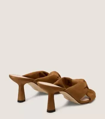STUART WEITZMAN Soplaya Slide 75 High-heeled Sandals - Brown