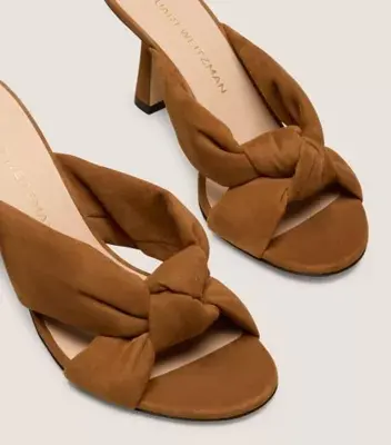 STUART WEITZMAN Soplaya Slide 75 High-heeled Sandals - Brown