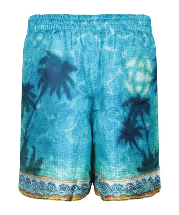Casablanca Poolside Emblem Shorts