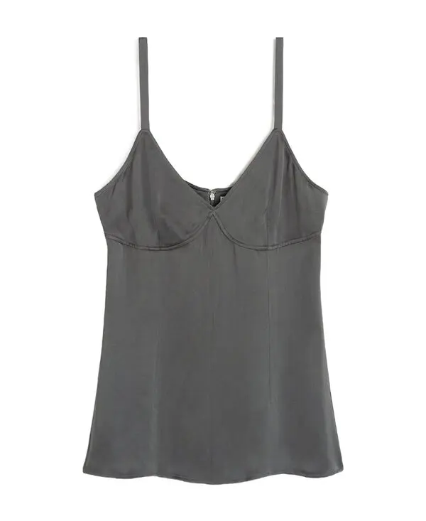 TOTEME V-neck Camisole Top - Black