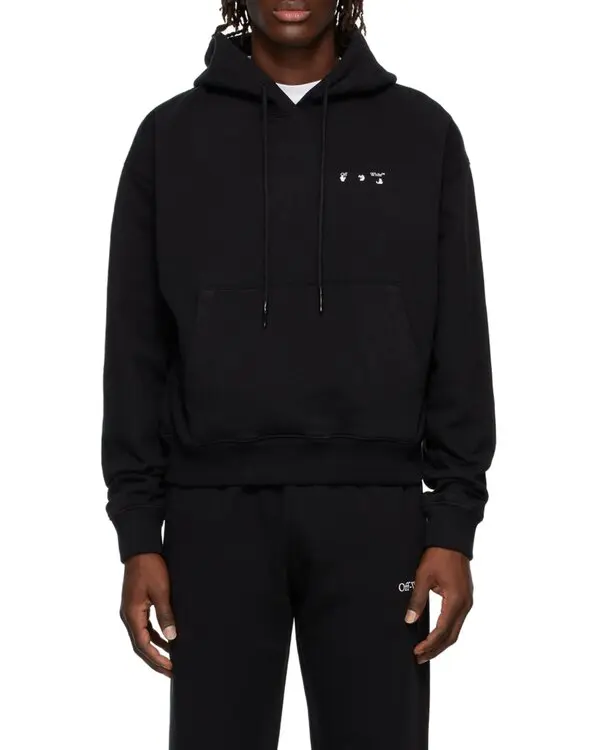 Off-White Caravaggio Print Hoodie - Black