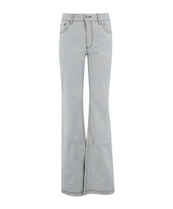 Etro Logo-patch Jeans - Gray