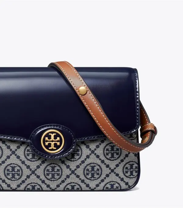 Tory Burch Robinson Monogram Shoulder Bag