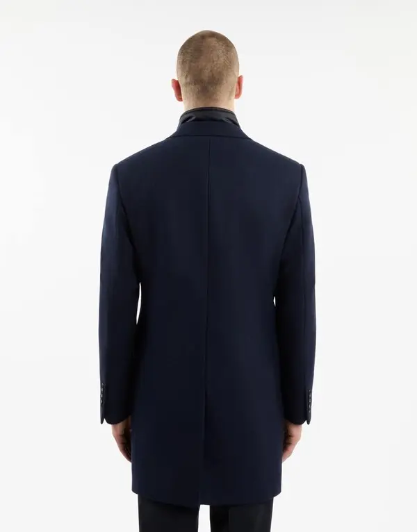 FAY Double Coat With Removable Gilet - Black