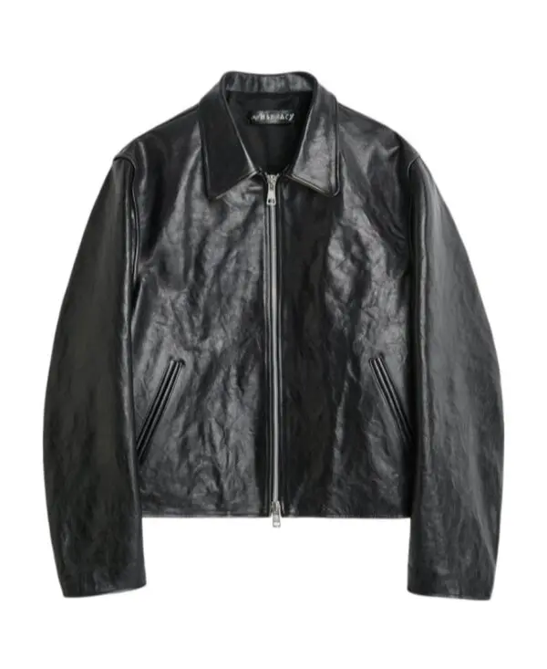 Our Legacy Leather Zipped Jacket