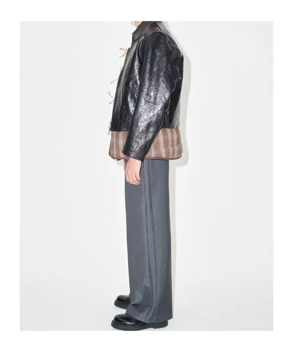 Our Legacy Leather Zipped Jacket