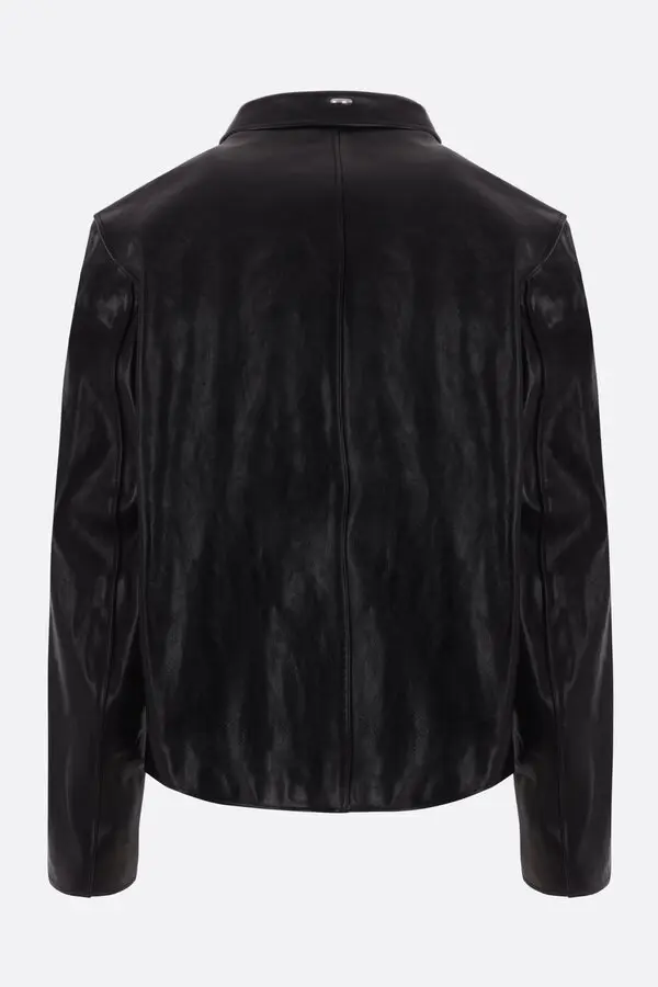 Our Legacy Leather Zipped Jacket
