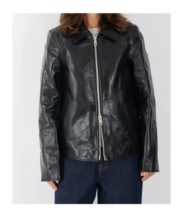 Our Legacy Leather Zipped Jacket
