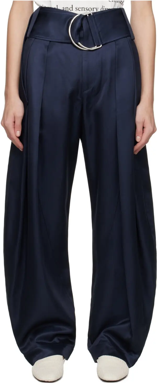 J.W.ANDERSON Jw Anderson Pleated D-ring Trousers