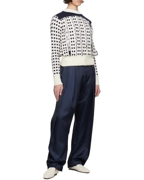 J.W.ANDERSON Jw Anderson Pleated D-ring Trousers