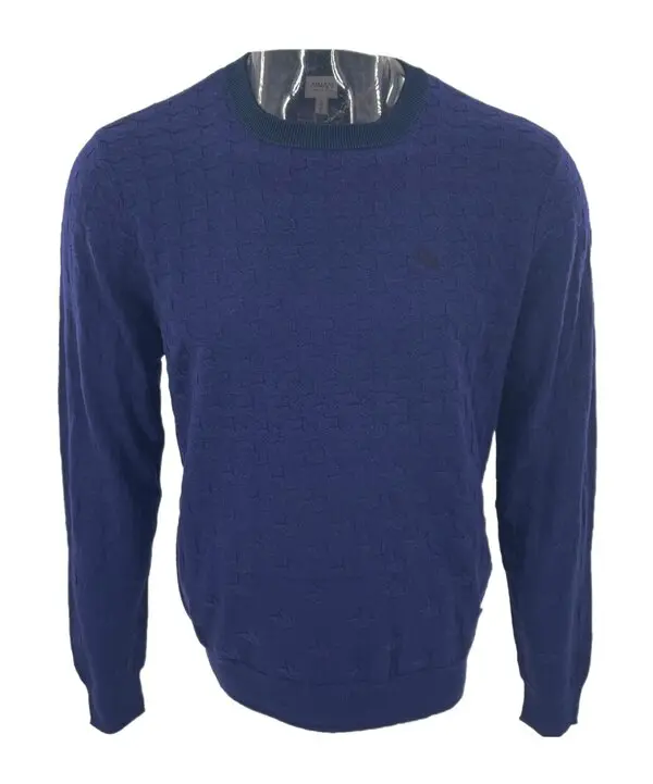 Emporio Armani Textured Pullover Sweater