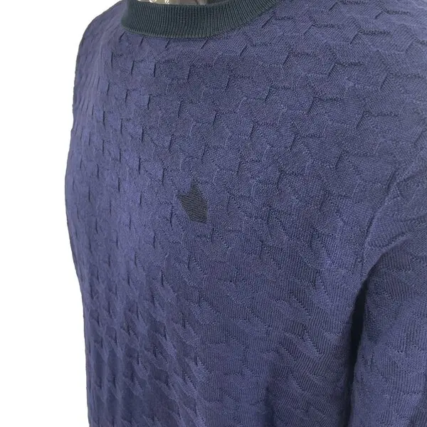 Emporio Armani Textured Pullover Sweater