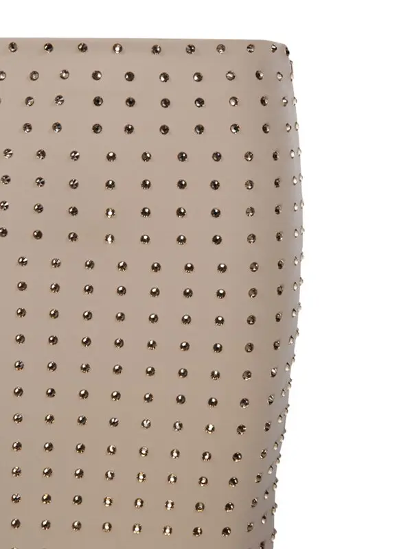 Sportmax Embellished Midi Skirt With Side Slits