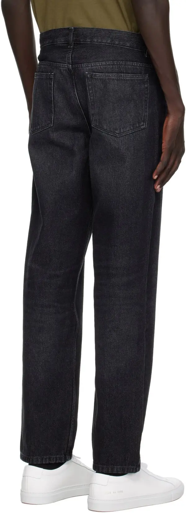 A.p.c. Martin Straight-leg Jeans - Black