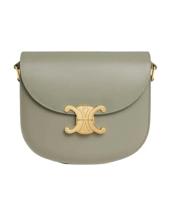 Celine Besace Cléa Bag In Shiny Calfskin