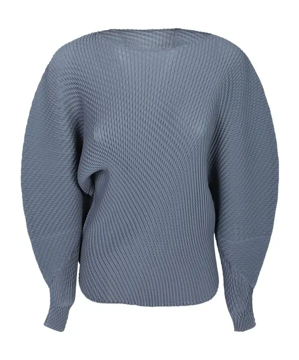 Issey Miyake Crew Neck T-shirt - Blue