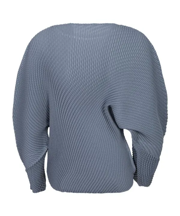 Issey Miyake Long Sleeve Crew Neck T-shirt