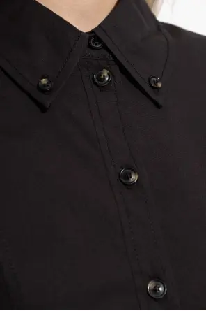 GANNI Shirt Dress With Button Fastening
