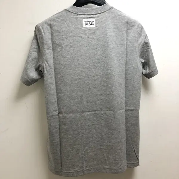 Burberry Montage Printed T-shirt - Gray