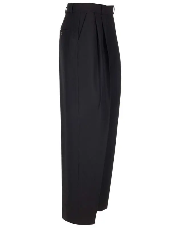 TOTEME High-waisted Straight-leg Trousers