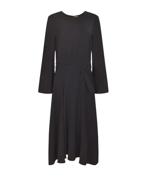 P.a.r.o.s.h Belted Long Sleeve Dress