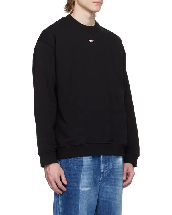 DIESEL® S-boxt-d Logo Patch Sweatshirt
