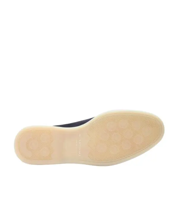 SCAROSSO Luciano Almond Toe Loafers - Blue