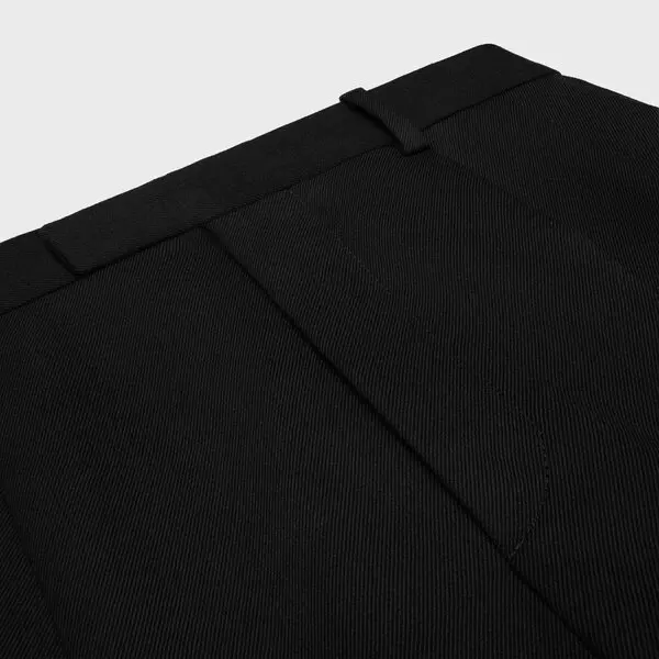Celine Diagonal Wool Jazz Trousers