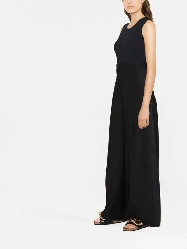 JIL SANDER Sleeveless Crewneck Bodysuit - Black