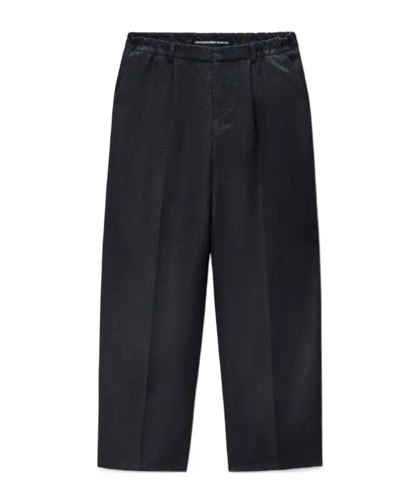 Alexander Wang Tailored Wide-leg Wool Twill Pants