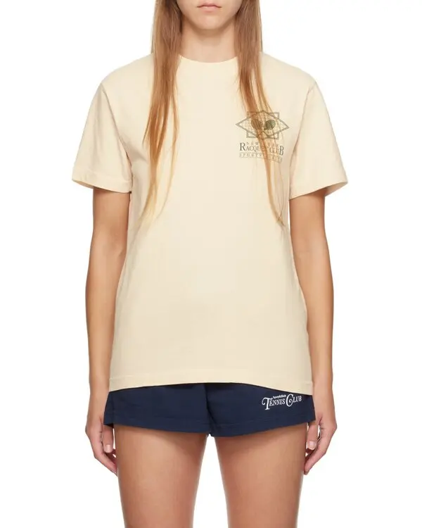 SPORTY  RICH Sporty & Rich Short Sleeve Crewneck T-shirt