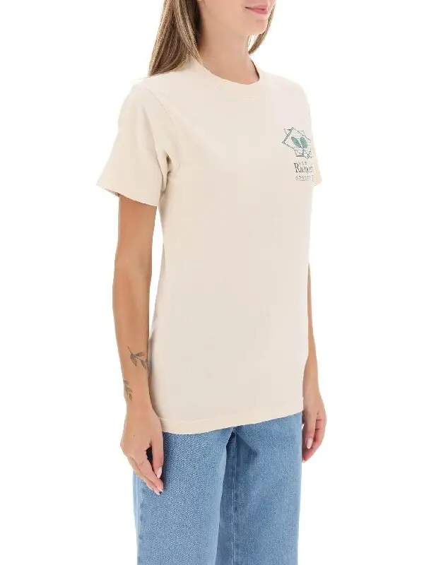 SPORTY  RICH Sporty & Rich Short Sleeve Crewneck T-shirt