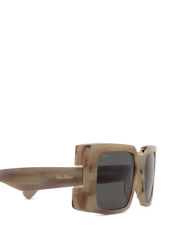 Max Mara Square Frame Sunglasses - Gray