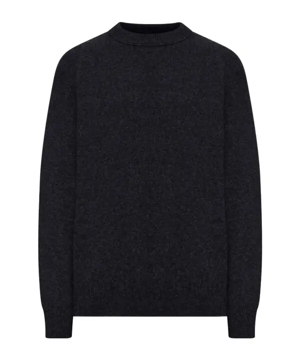 ROBERTO COLLINA Crew Neck Sweater - Black