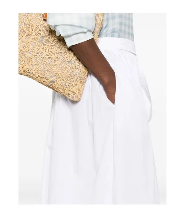 Ermanno Scervino Tie-waist Midi Skirt