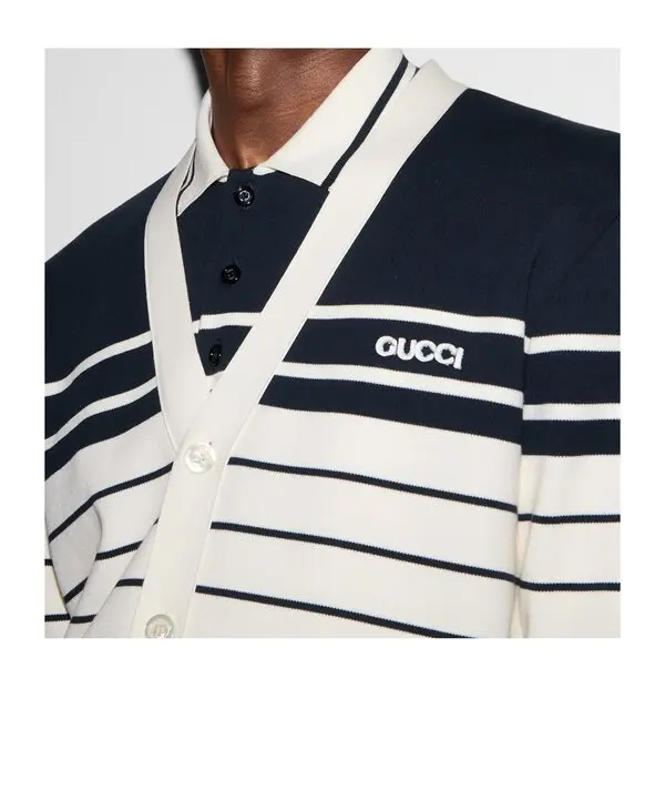 Gucci Embroidery Cardigan