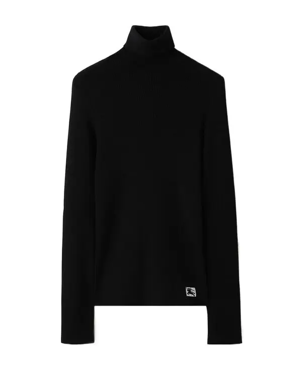 Burberry Equestrian Knight Roll-neck Knitted Jumper