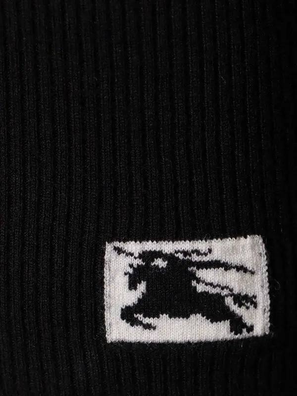 Burberry Equestrian Knight Roll-neck Knitted Jumper