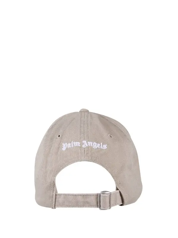 Palm Angels Classic Logo Baseball Cap - Nude