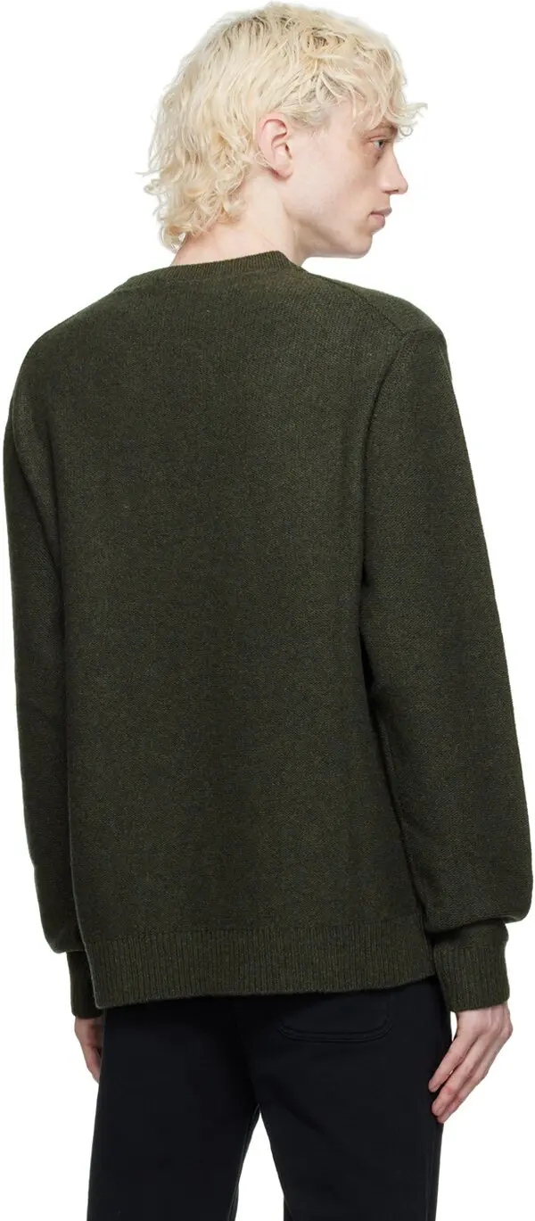 Maison Kitsuné Fox Intarsia Crewneck Jumper